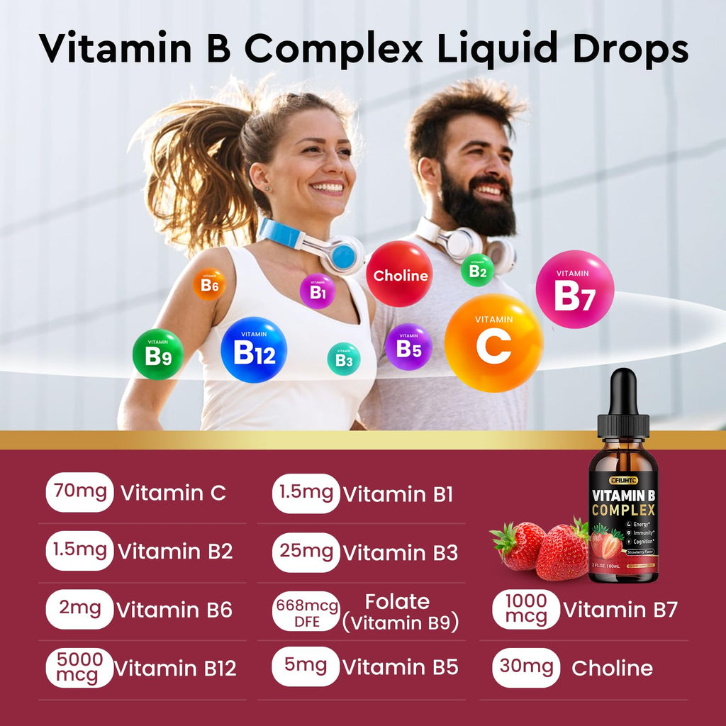 30 ml Vitamin B drops for wellness