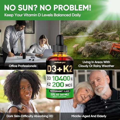 30 ml Vitamin D3 K2 supplement