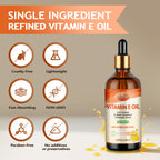 30 mL vitamin E oil bottle