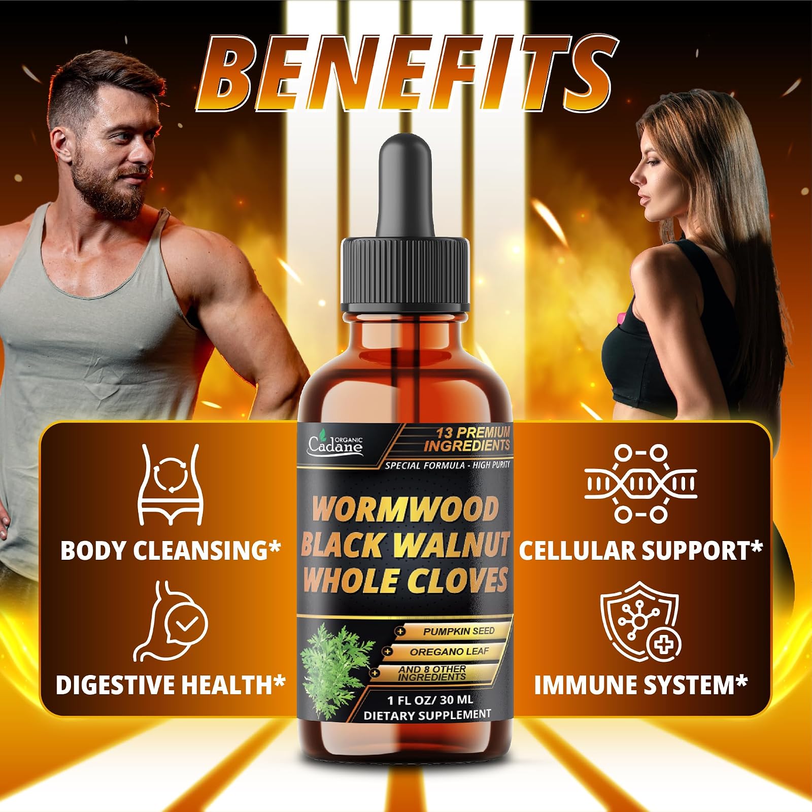 30 ml wormwood extract bottle