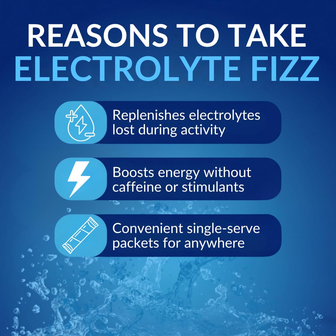 30 pack electrolyte fizz for hydration
