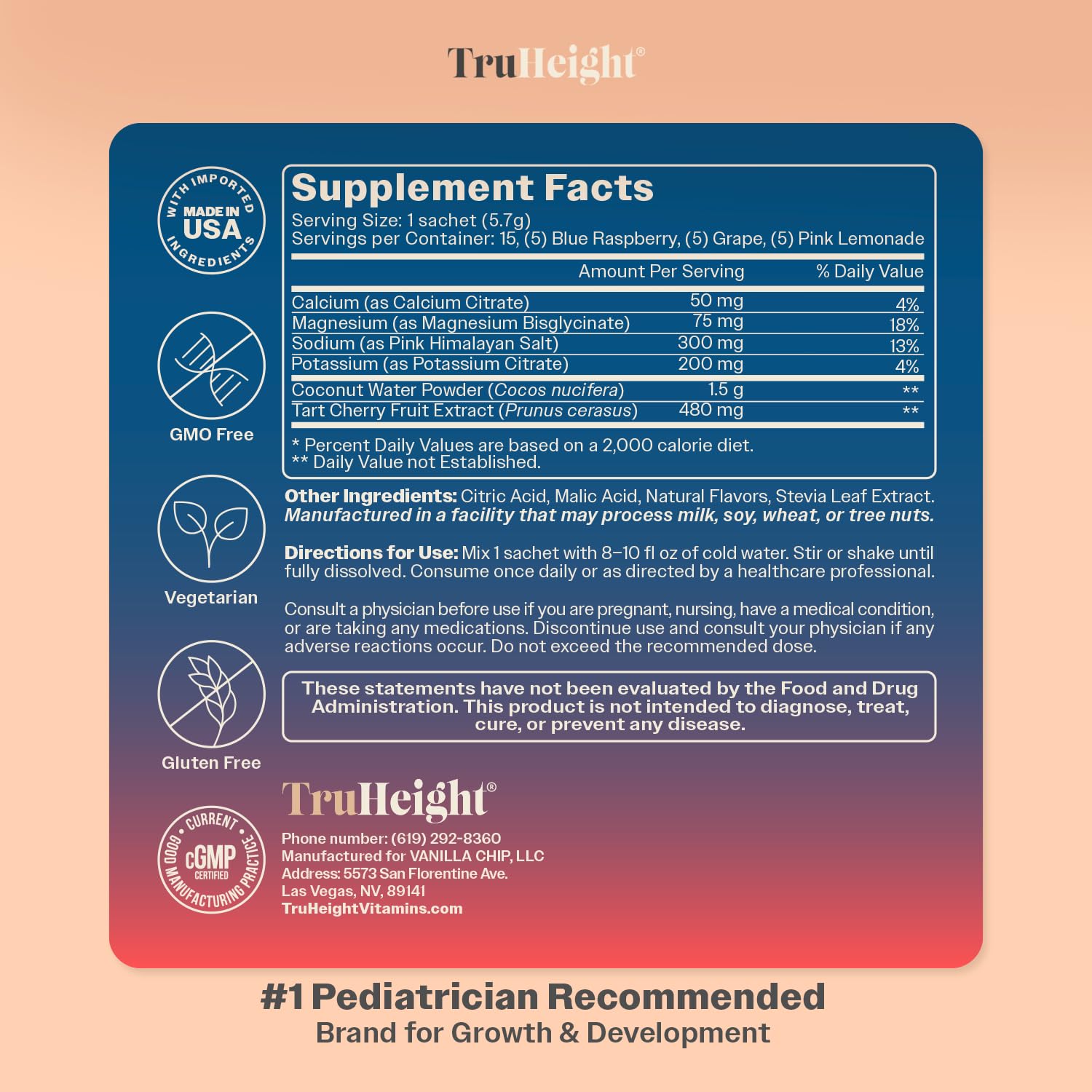 30 packets for extended hydration support