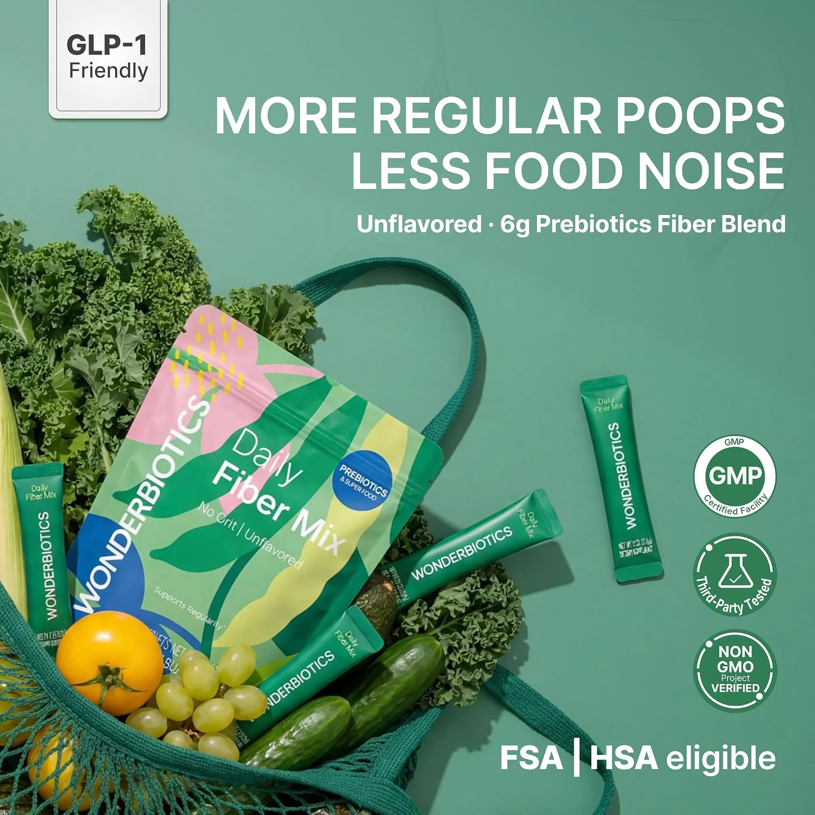30 packets of fiber support