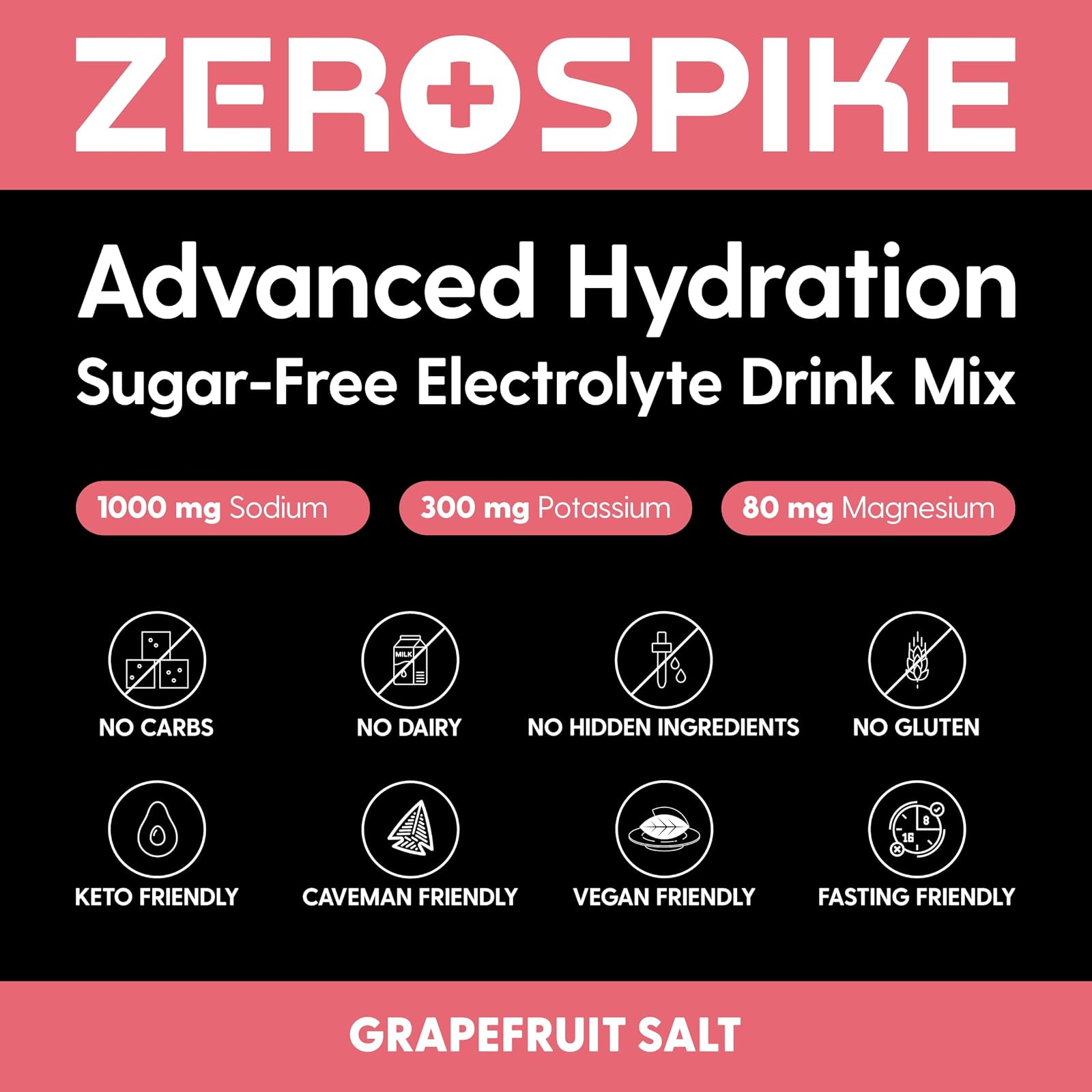 30 packets of grapefruit electrolyte powder