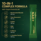 30 packets of NAD+ energy boost