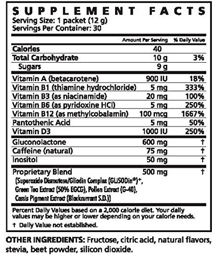 30 packets of Projoba energy boosters