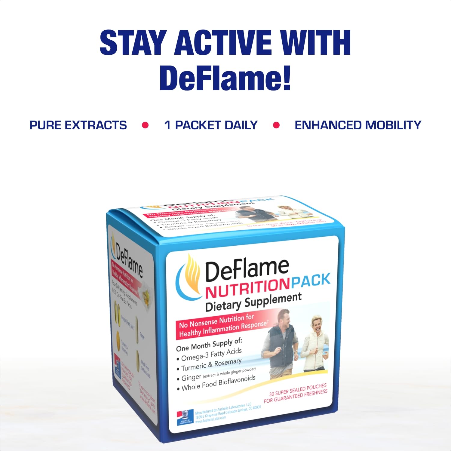 30 packs of DeFlame joint support