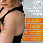 30 pcs berberine patches for vitality