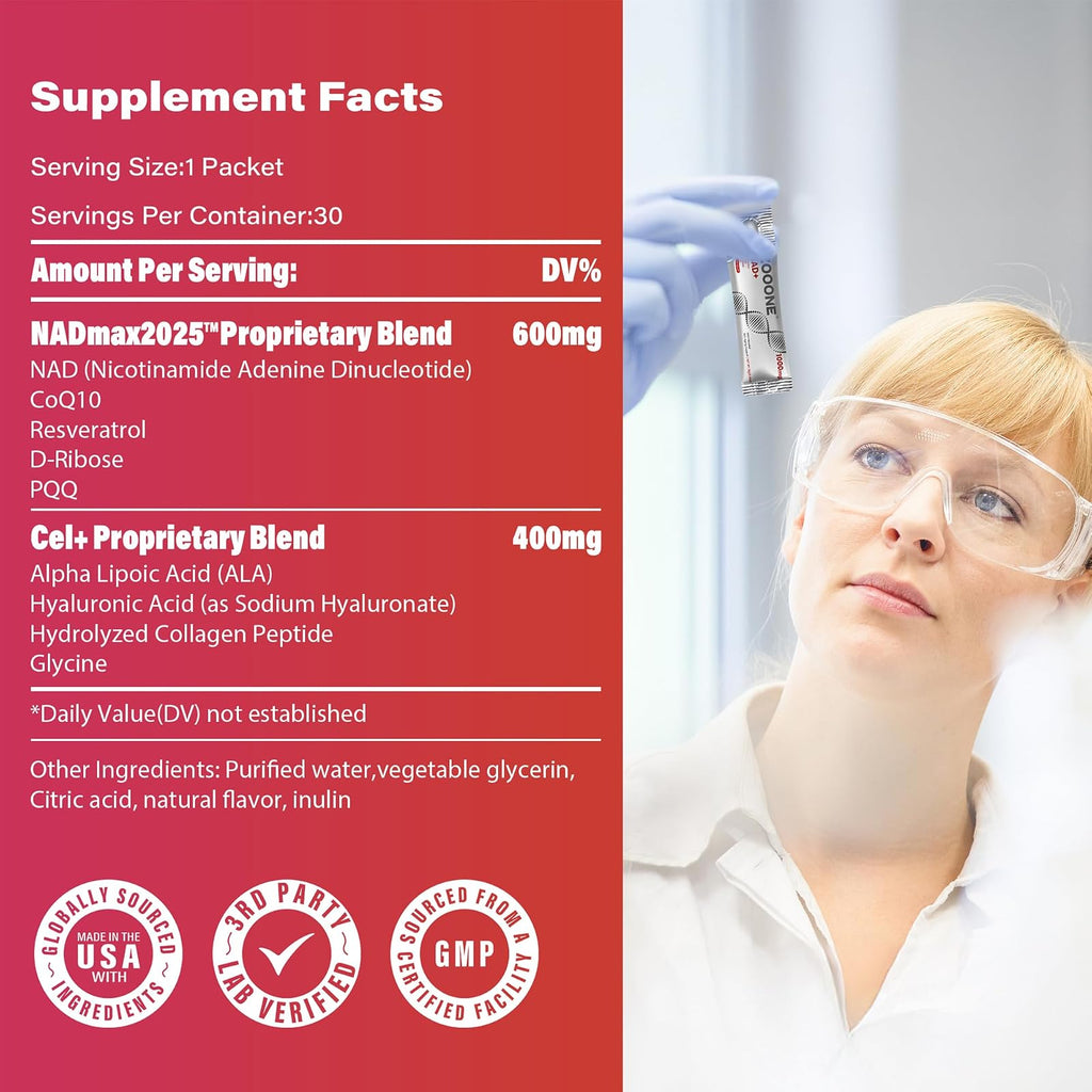 30 pcs NAD+ capsules for vitality