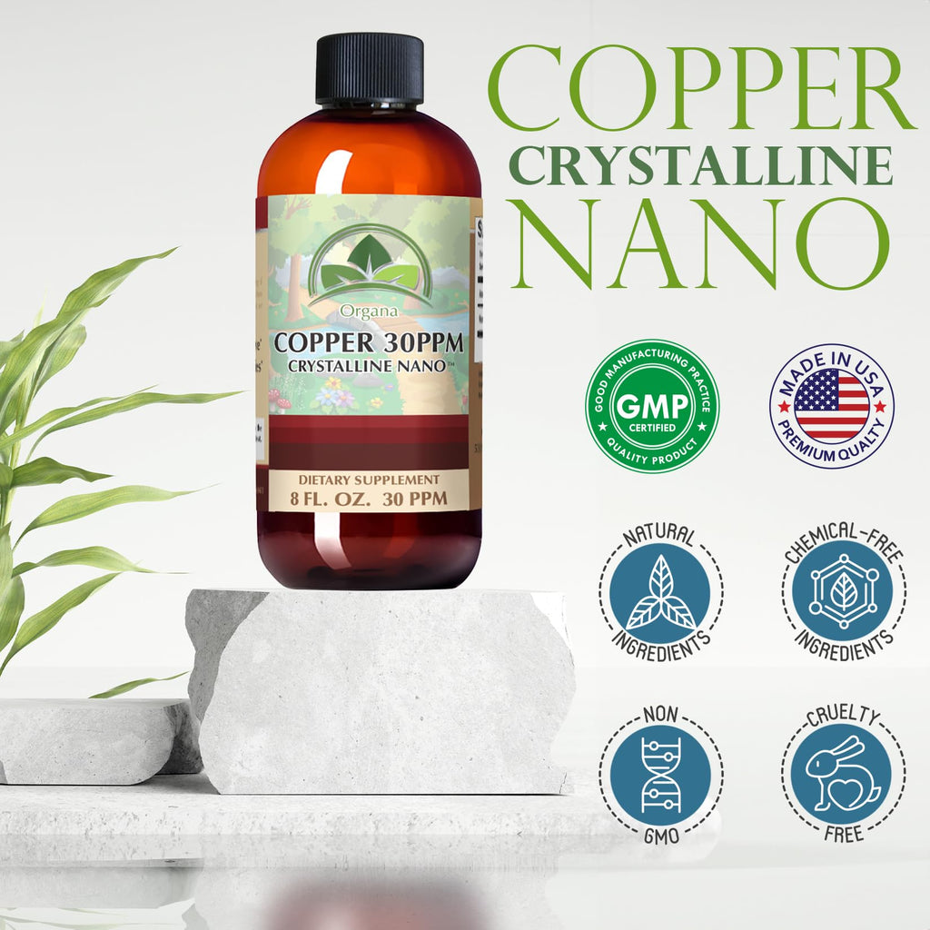 30 PPM copper supplement benefits
