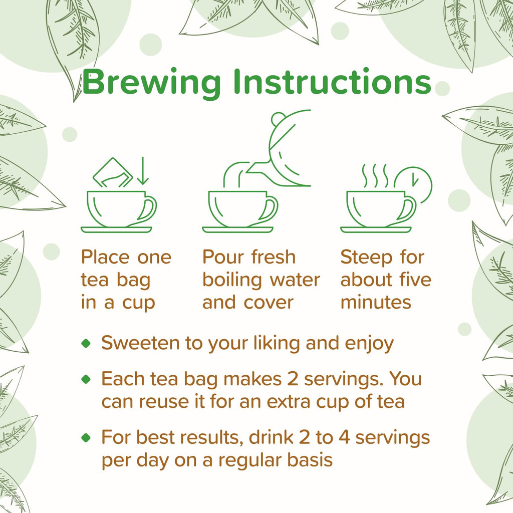 30 sachets of detox tea