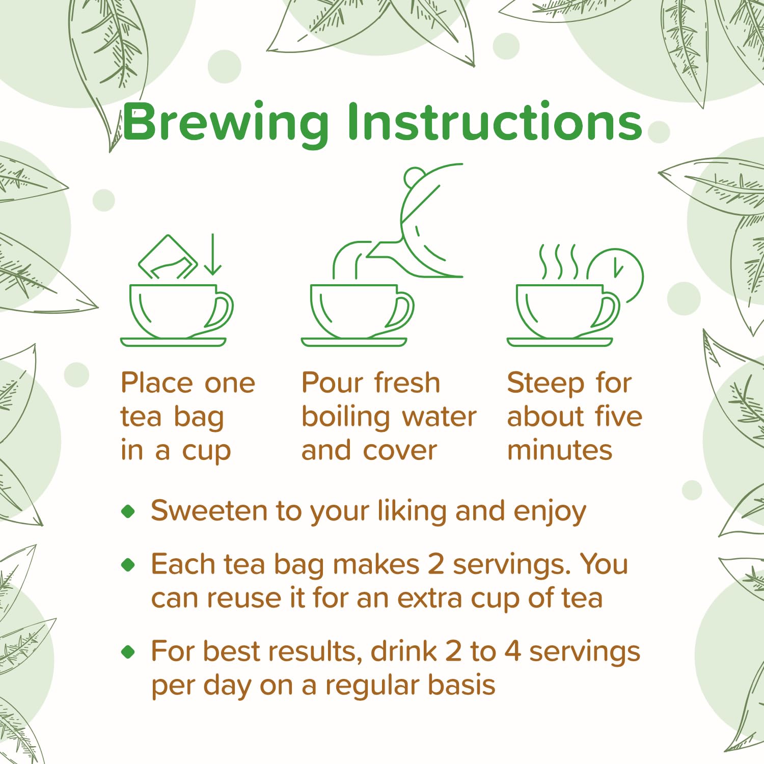 30 sachets of detox tea