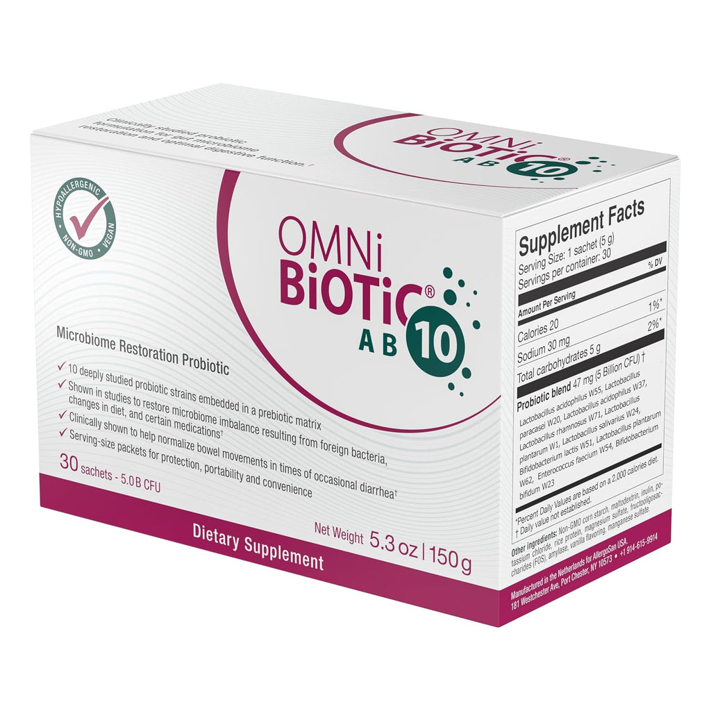 30 sachets of probiotic powder