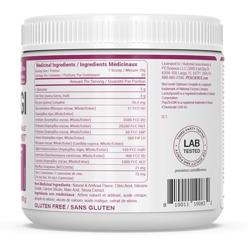 30 servings digestive enzyme powder