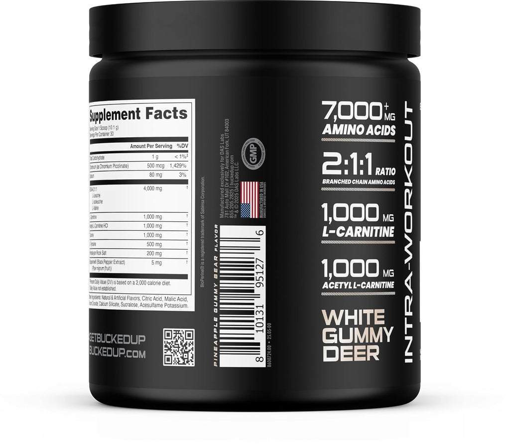 30 servings of amino acids powder