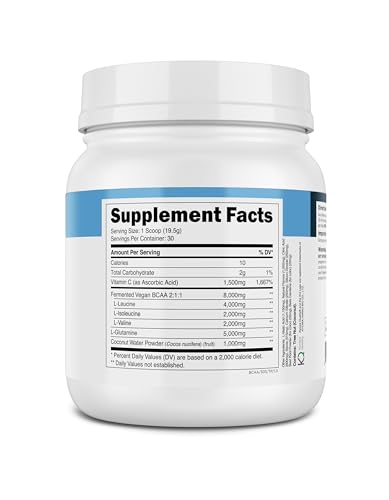 30 servings of BCAA glutamine