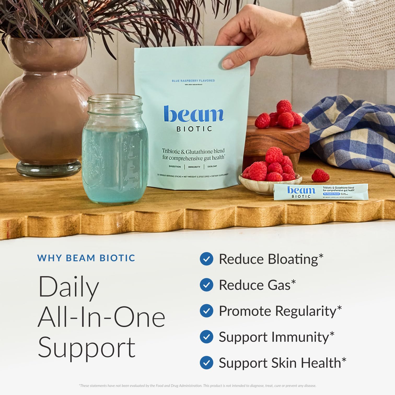 30 servings of BEAM probiotics
