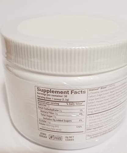 30 servings of blended vitamin & mineral supplements
