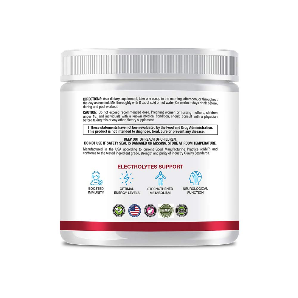 30 servings of blended vitamin powder