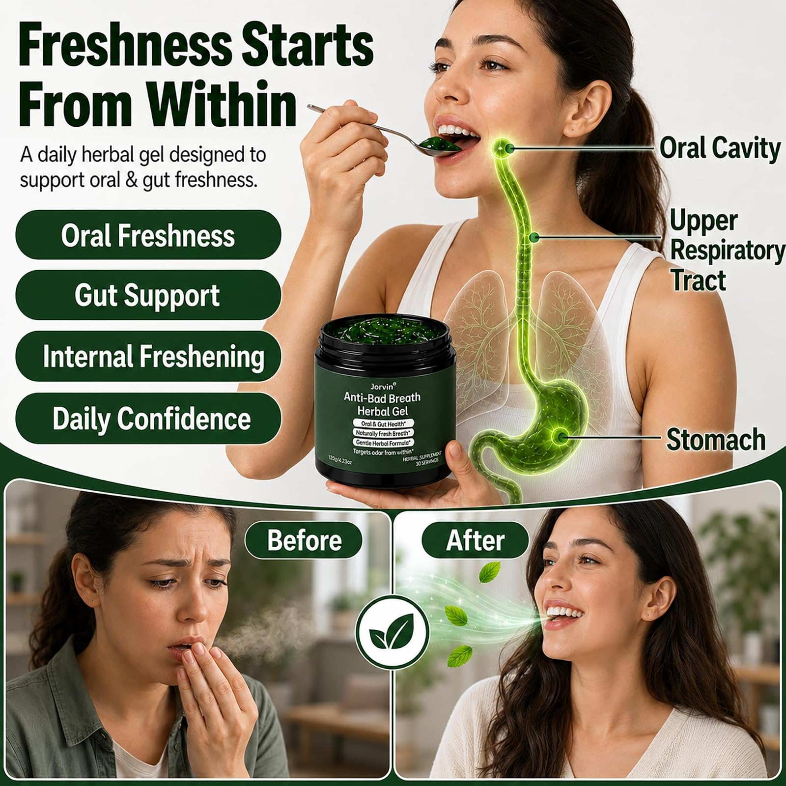 30 servings of breath freshener