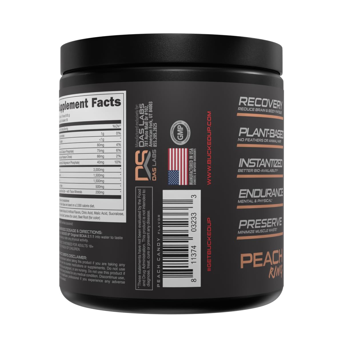30 servings of Bucked Up BCAA