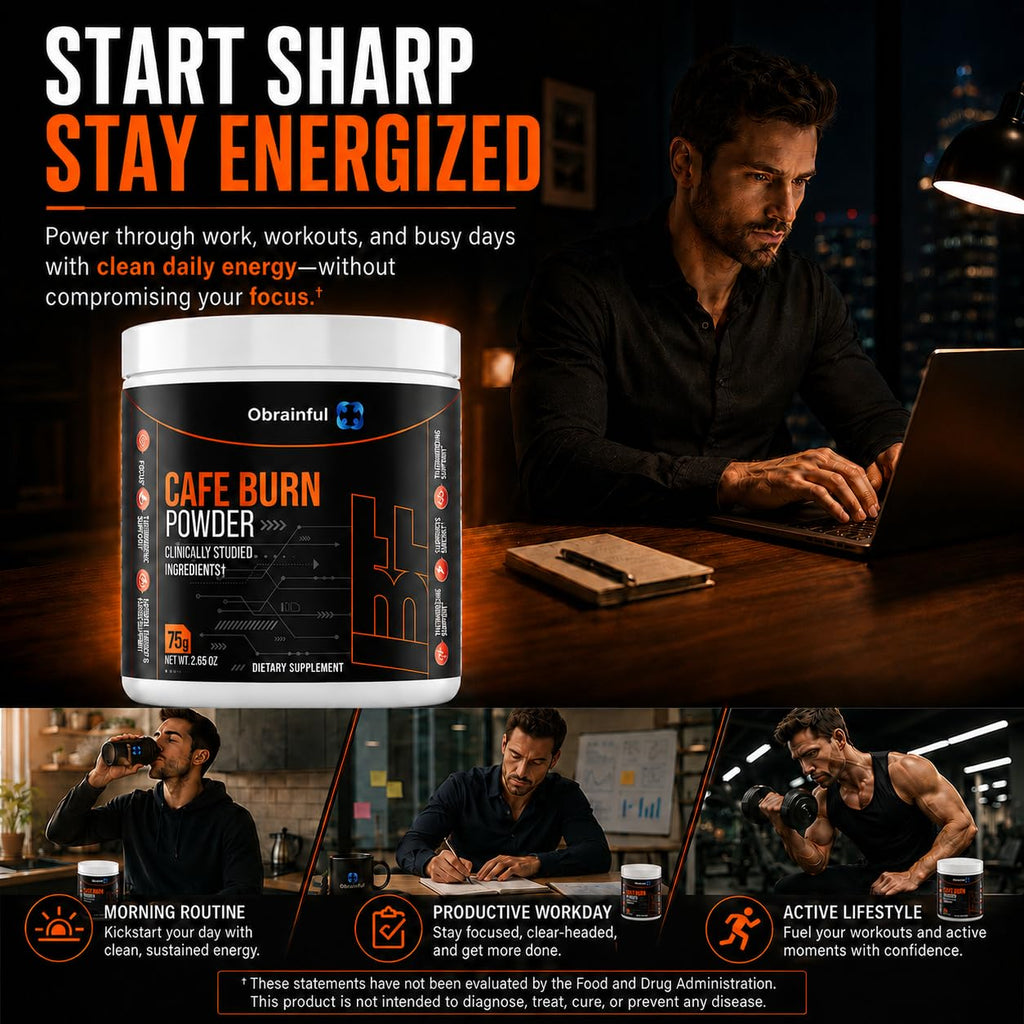 30 servings of Cafe Burn powder