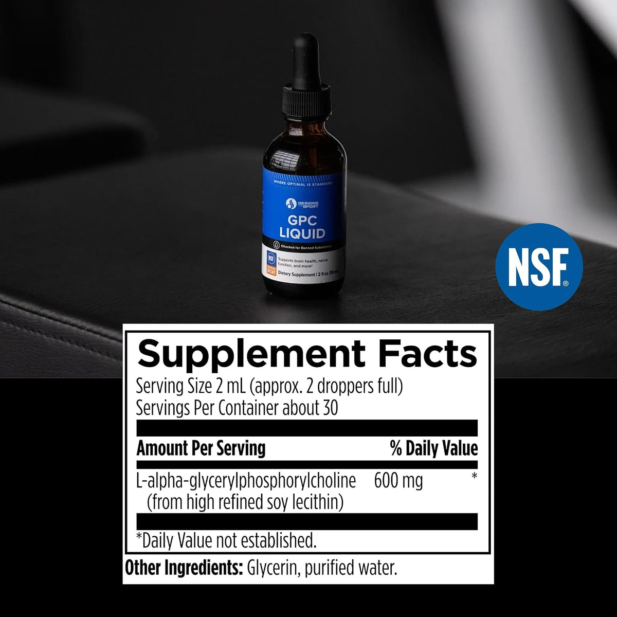 30 servings of choline powder