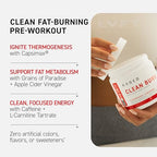 30 servings of clean thermogenic powder