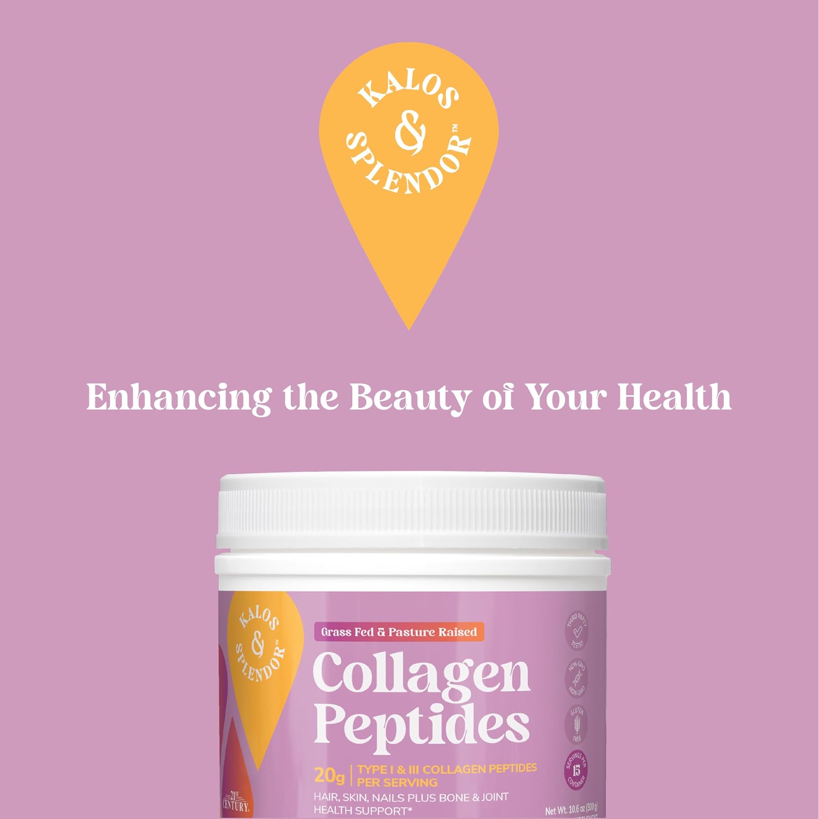 30 servings of collagen peptides
