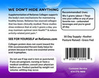 30 servings of collagen peptides