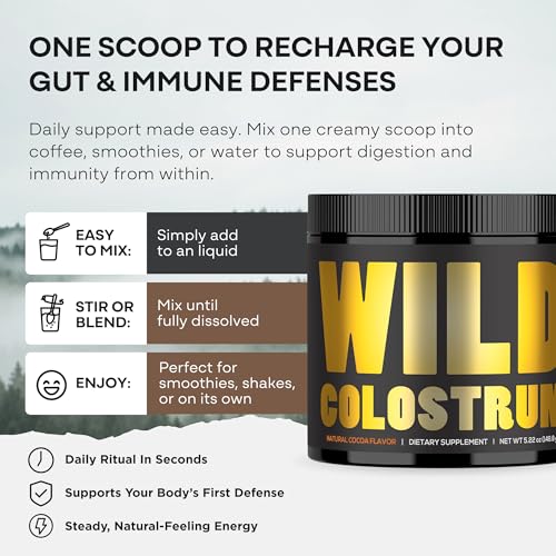 30 servings of colostrum powder