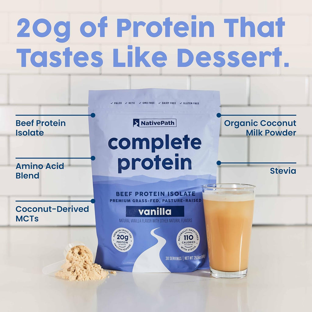 30 servings of complete protein