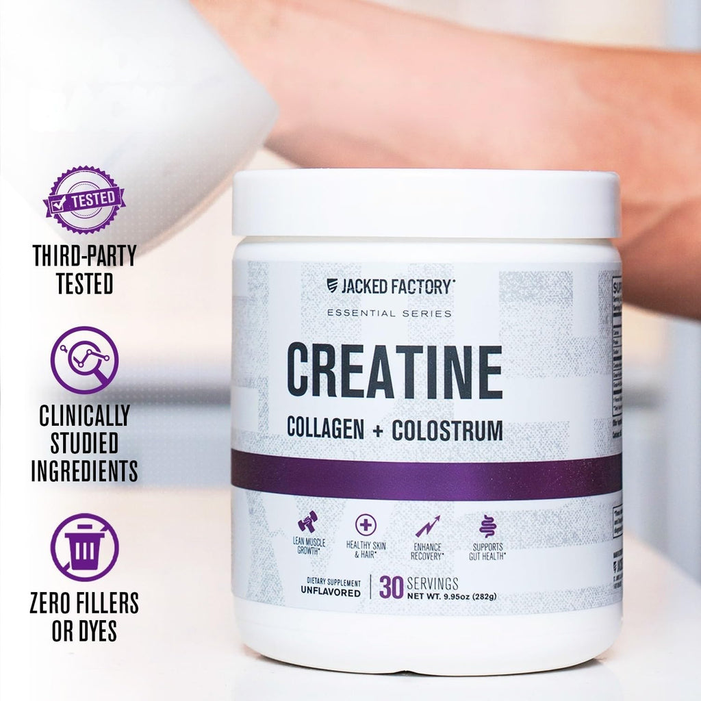 30 servings of creatine monohydrate