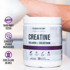 30 servings of creatine monohydrate