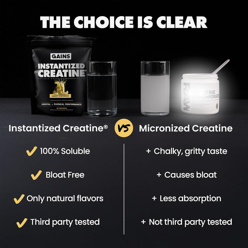 30 servings of creatine monohydrate