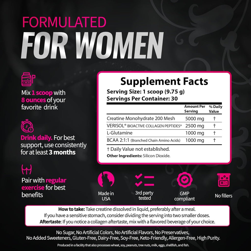 30 servings of creatine powder