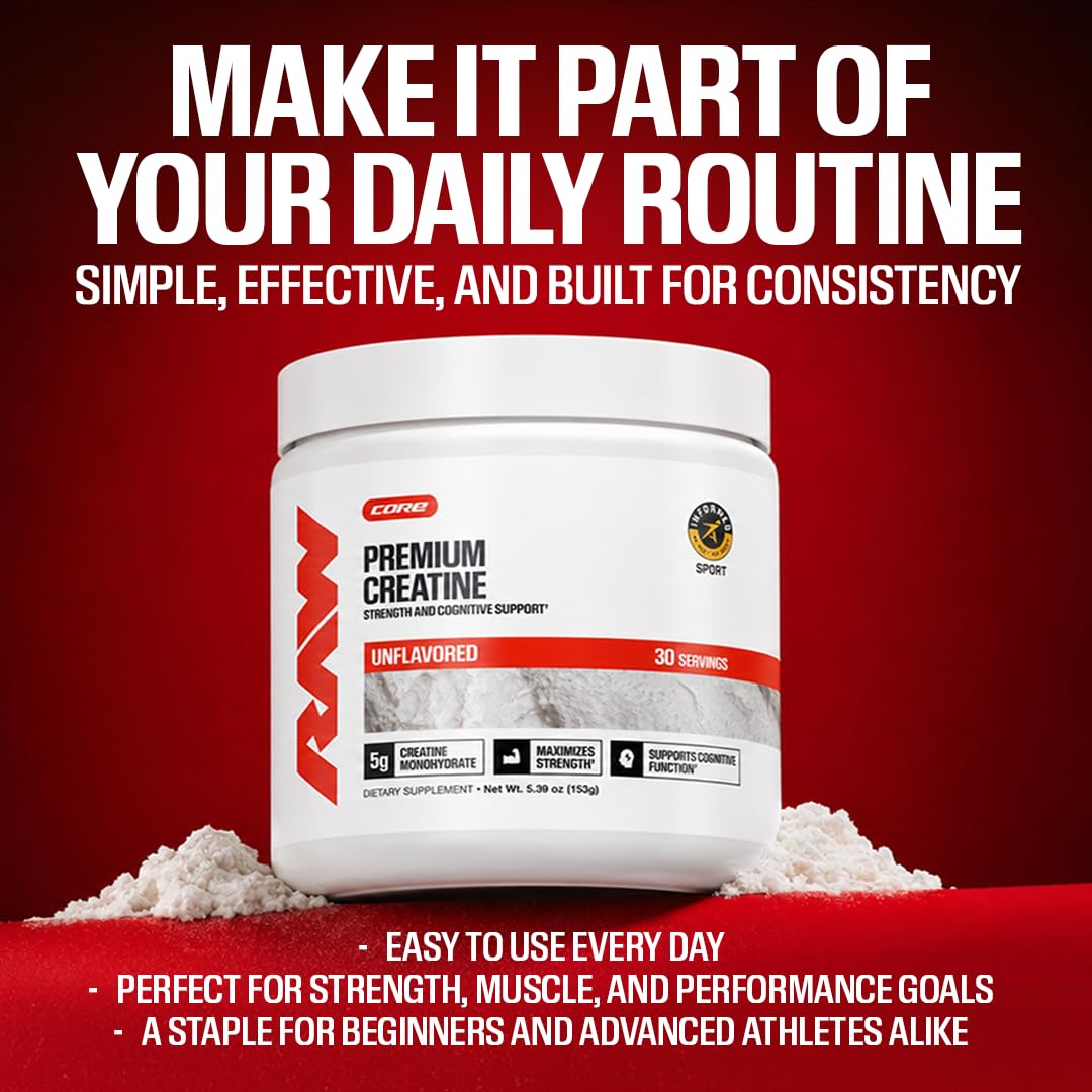 30 servings of creatine supplement