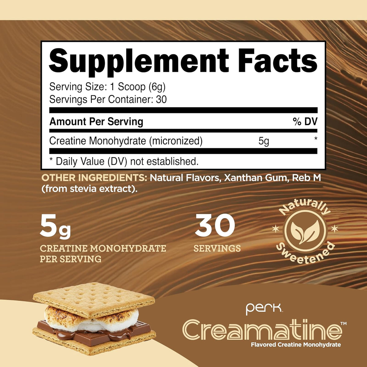 30 servings of creatine supplement