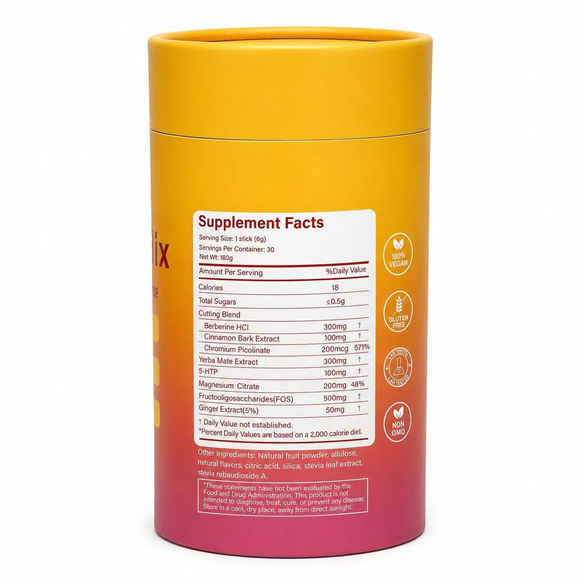 30 servings of cutting drink mix