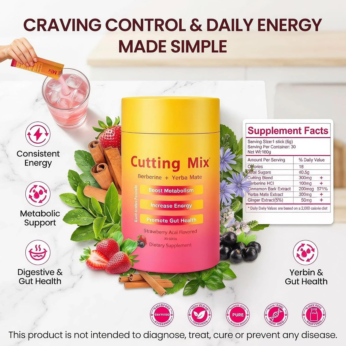 30 servings of digestive health support