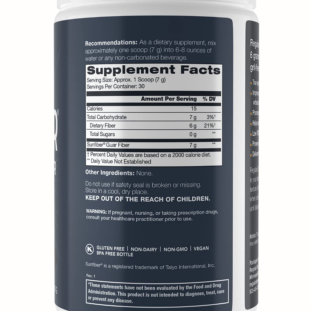 30 servings of digestive support fiber