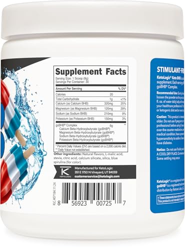 30 servings of effective ketone support