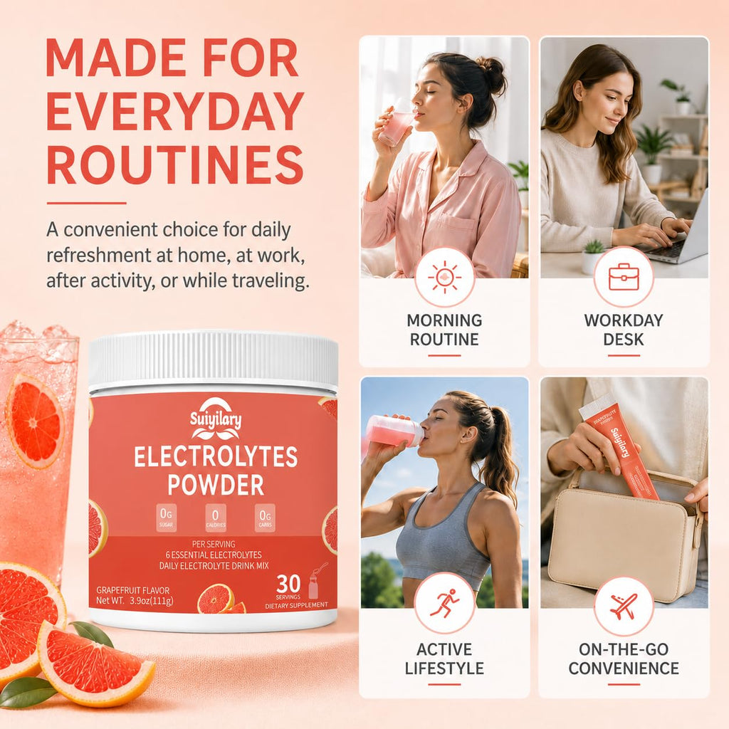 30 servings of electrolyte drink mix