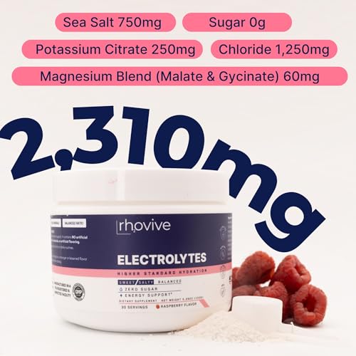 30 servings of electrolyte powder