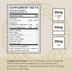 30 servings of Elysium Rest capsules