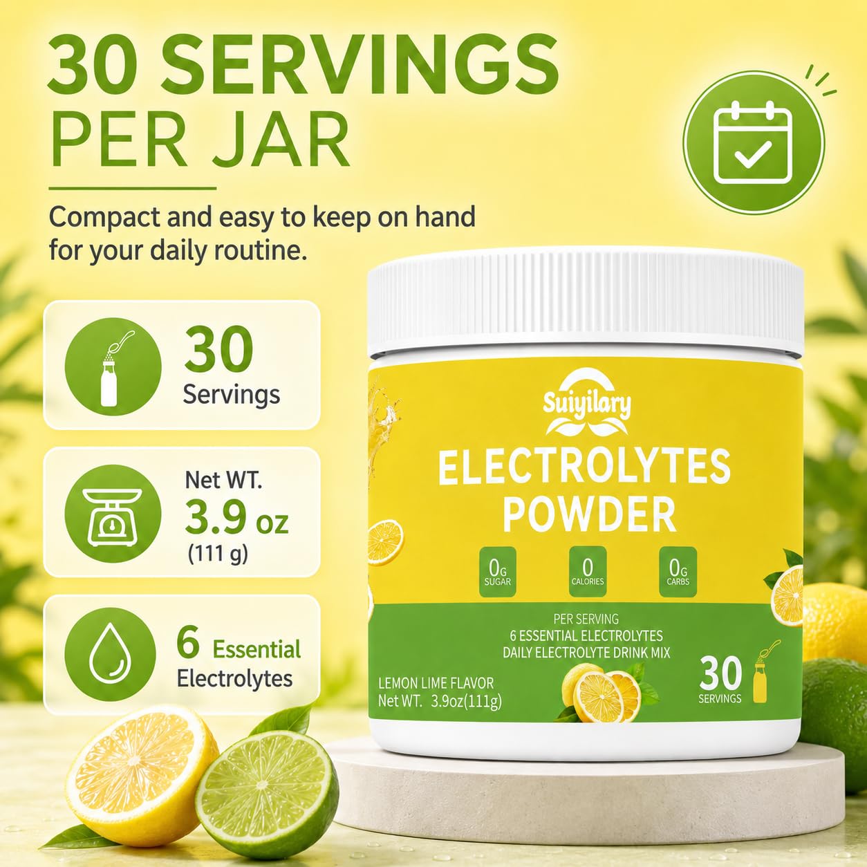 30 servings of energy powder