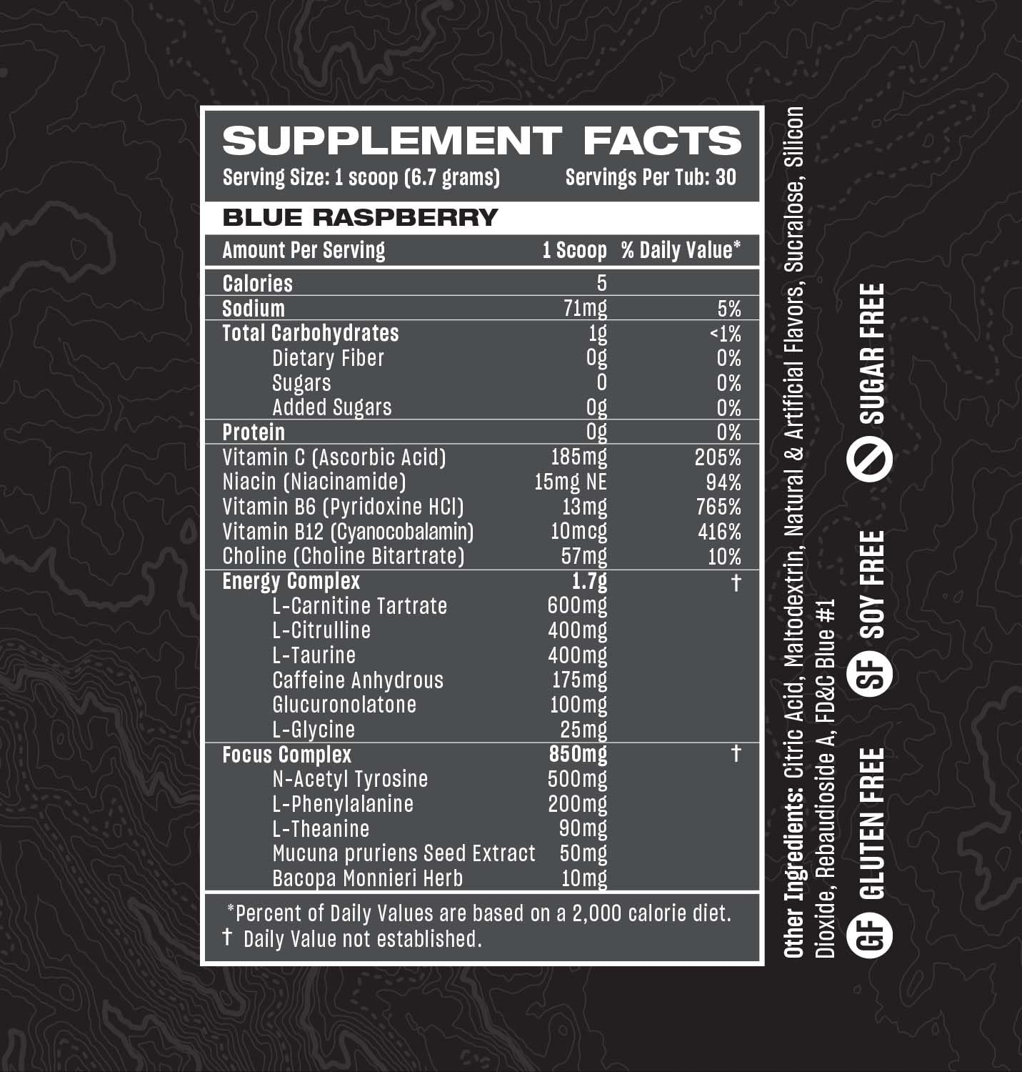 30 servings of energy powder