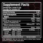 30 servings of essential BCAA