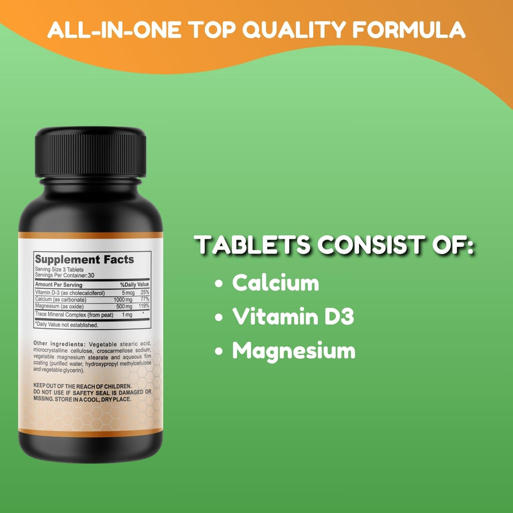 30 servings of essential calcium nutrients