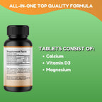 30 servings of essential calcium nutrients